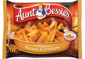 Aunt Bessie's Honey Glazed Roast Parsnips - UK Frozen Food