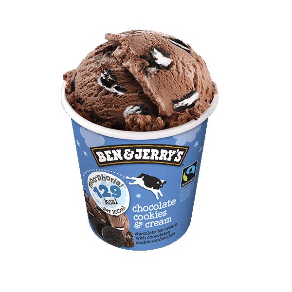 Ben & Jerry’s Moo-phoria Chocolate Cookies & Cream - UK Frozen Food