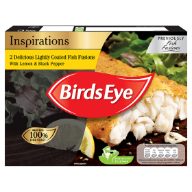 Birds Eye Fish Fusions Lemon & Black Pepper - UK Frozen Food