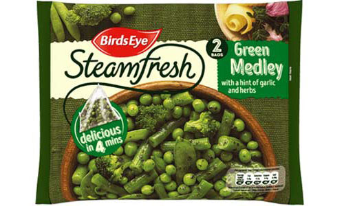 Birds Eye Steamfresh Green Vegetable Medley - UK Frozen Food