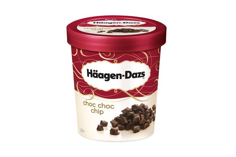 Haagen Dazs Choc Choc Chip Ice Cream 500ml - UK Frozen Food