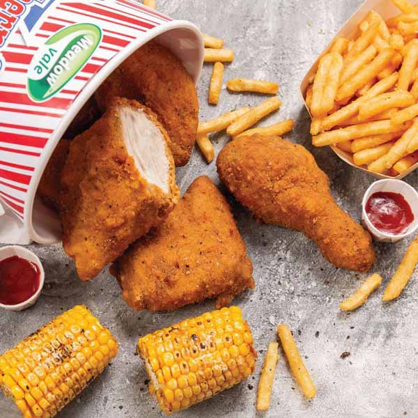 Halal 6-cut Southern Fried Chicken Portions - UK Frozen Food