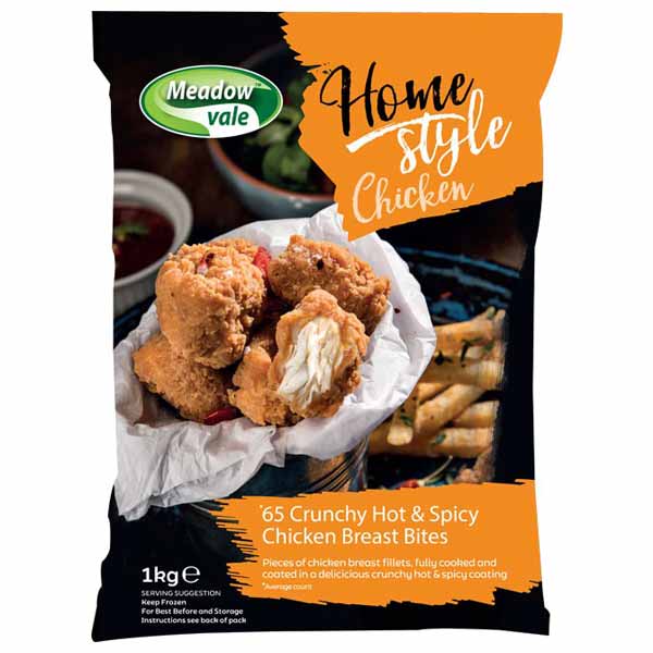 Halal Hot & Spicy Chicken Bites - UK Frozen Food