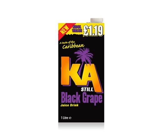 KA Black Grape Still 1LITRE - UK Frozen Food
