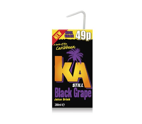 KA Black Grape Still 288ML - UK Frozen Food
