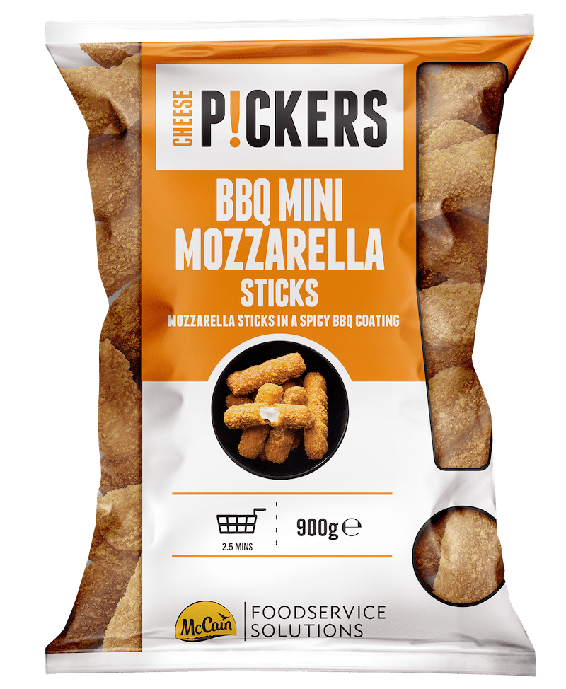 McCain BBQ Mini Mozzarella Sticks - UK Frozen Food