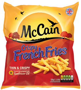 McCain French Fries - UK Frozen Food