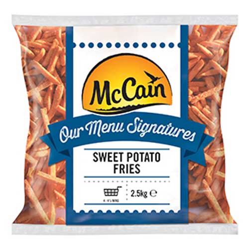 McCain Menu Signatures Sweet Potato Fries - UK Frozen Food