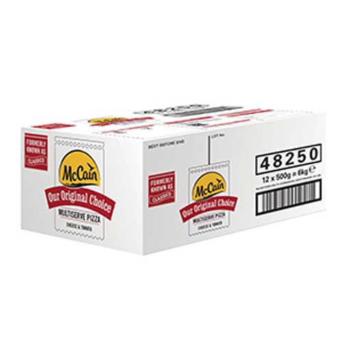 McCain Original Choice Multiserve Cheese & Tomato Pizza with Wheatgerm ...
