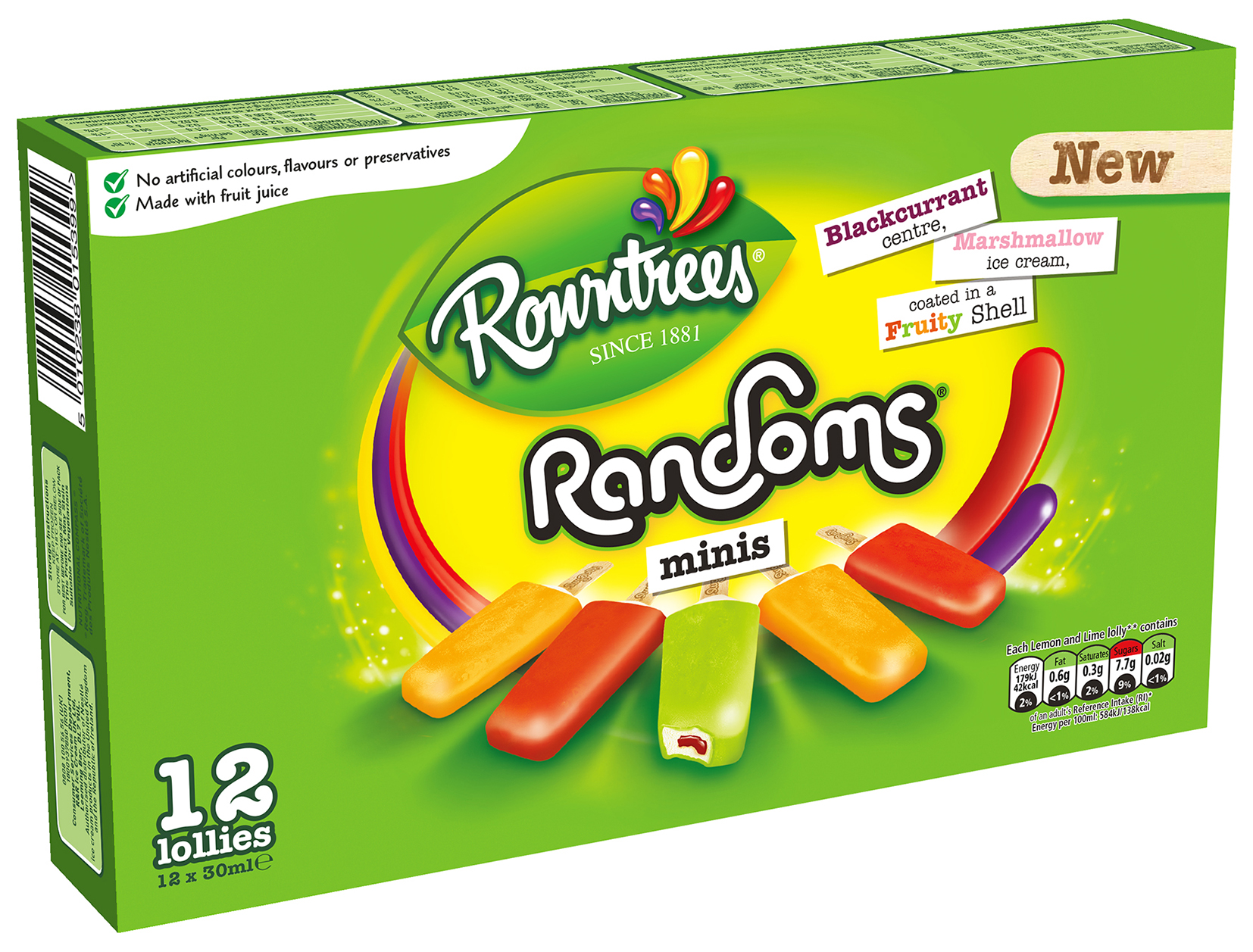 Nestle Rowntree's Randoms - UK Frozen Food