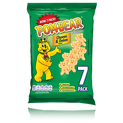 POM-BEAR Cheese & Onion - UK Frozen Food