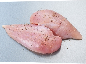 PREMIUM SINGLE SUPREME HALAL CHICKEN BREAST FILLETS, 73% – 10kg - UK ...
