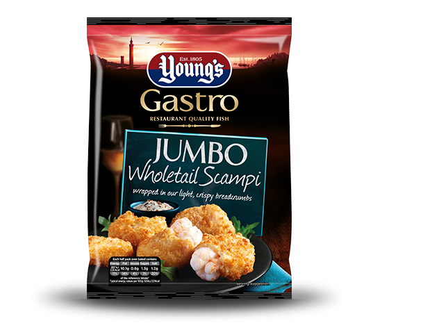 Young’s Jumbo Wholetail Scampi – UK Frozen Food