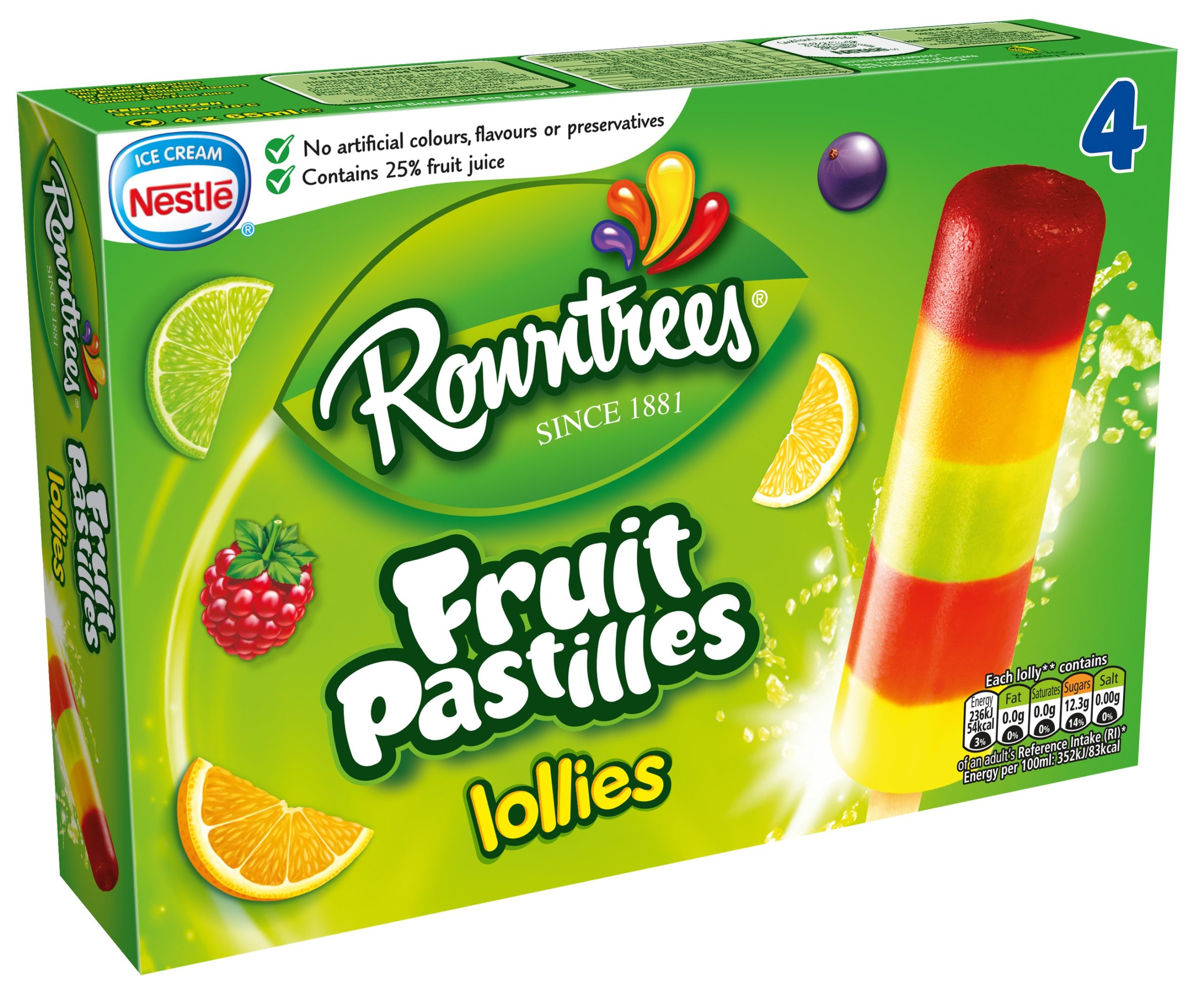 Nestle Fruit Pastille - UK Frozen Food