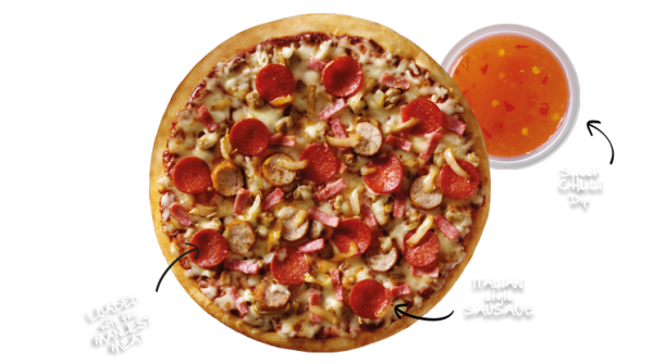Goodfellas Mighty Meat Feast Pizza - UK Frozen Food