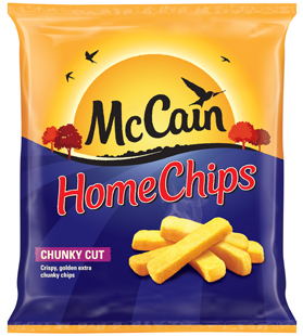 McCain Home Chips - Chunky Cut - UK Frozen Food