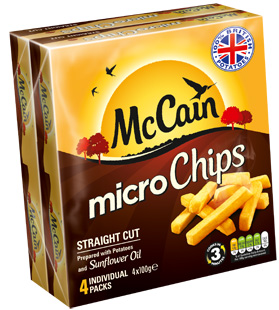 McCain Micro Chips - Straight Cut - UK Frozen Food