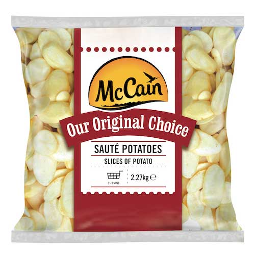 McCain Original Choice Saute Potatoes - UK Frozen Food