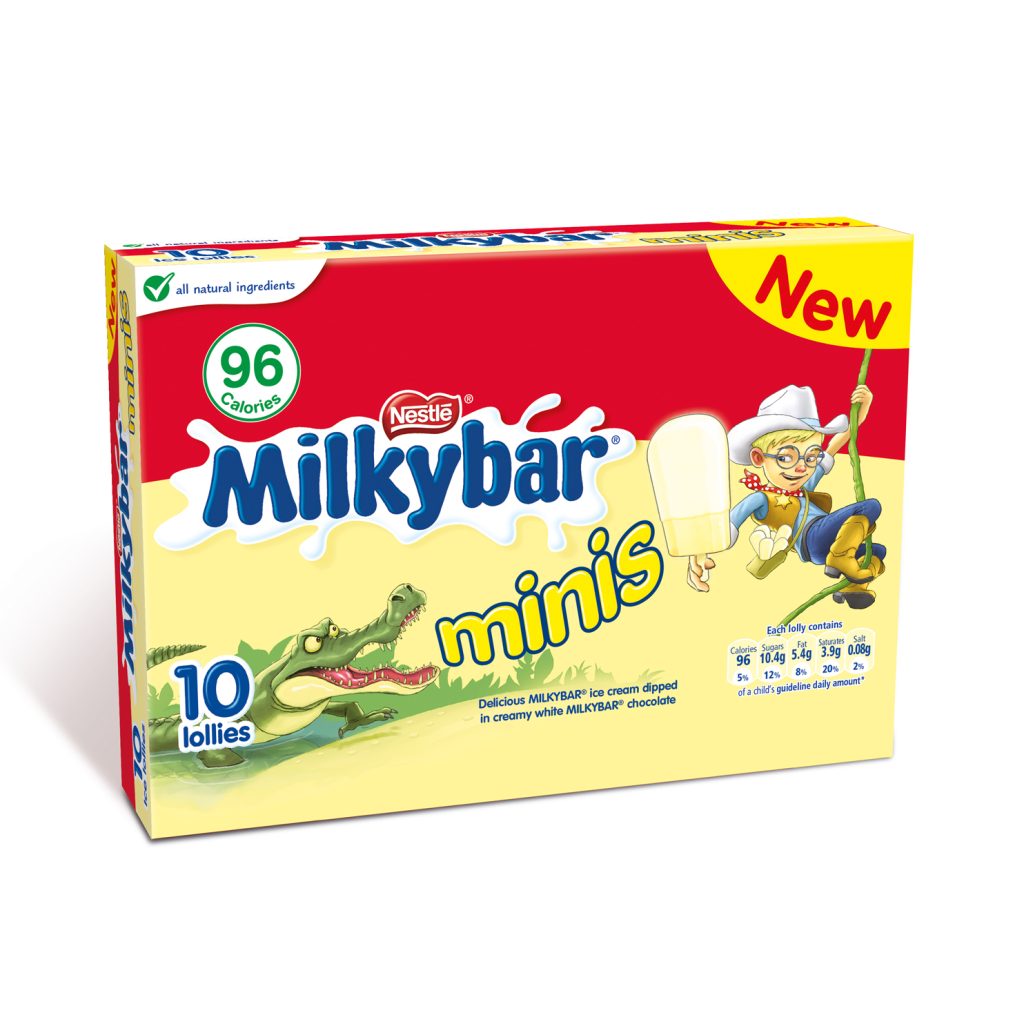 Nestle Milkybar Minis - UK Frozen Food