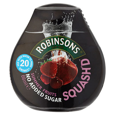 Robinsons Squash'd Summer Fruit 66ml - UK Frozen Food