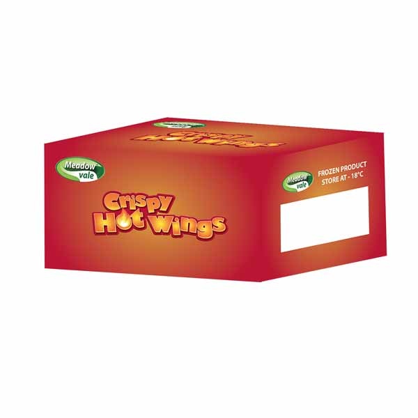 Halal Crispy Hot Wings 5 x 2kg - UK Frozen Food