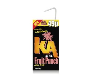 KA Fruit Punch Still 1LITRE - UK Frozen Food