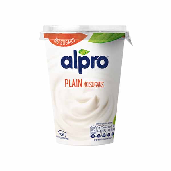 Alpro Plant based alternatives Plain Unsweetened - UK Frozen Food